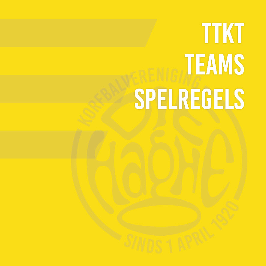 TTKT teams & spelregels - KV Die Haghe